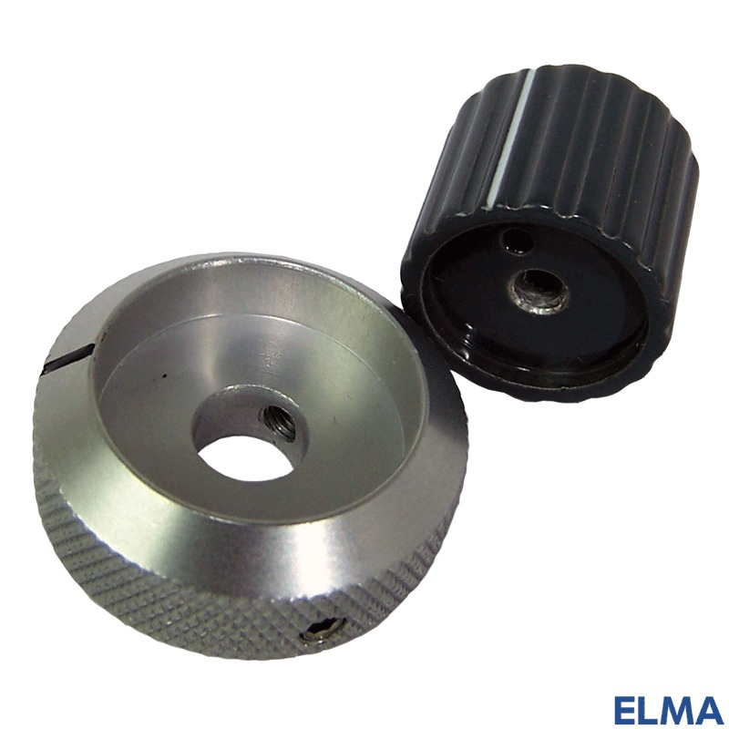 Elma - Classic British concentric knob set - GREY | Hifi Collective