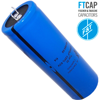 FTSI-115: 22000uF 63V F&T Electrolytic Radial Type SI Capacitor | Hifi ...