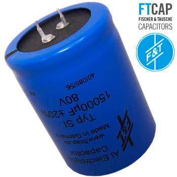 FTSI-098: 15000uF 80V F&T Electrolytic Radial Type SI Capacitor | Hifi ...