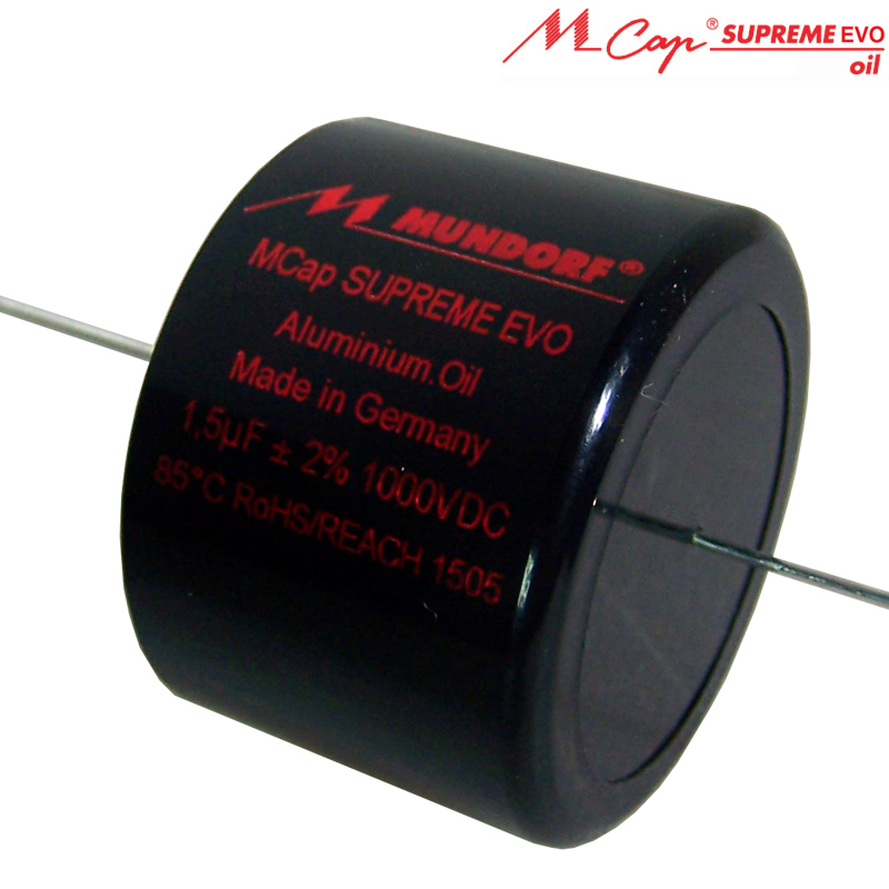 Mundorf MCap Supreme EVO Oil Capacitors | Hifi Collective
