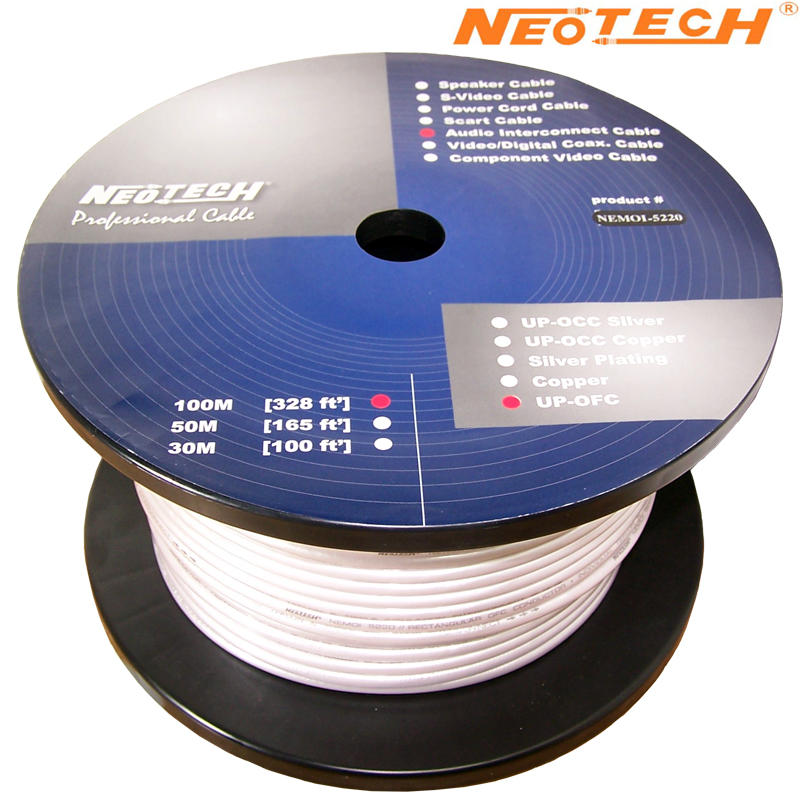 Neotech NEMOI-5220 Rectangular Interconnect Cable | Hifi Collective