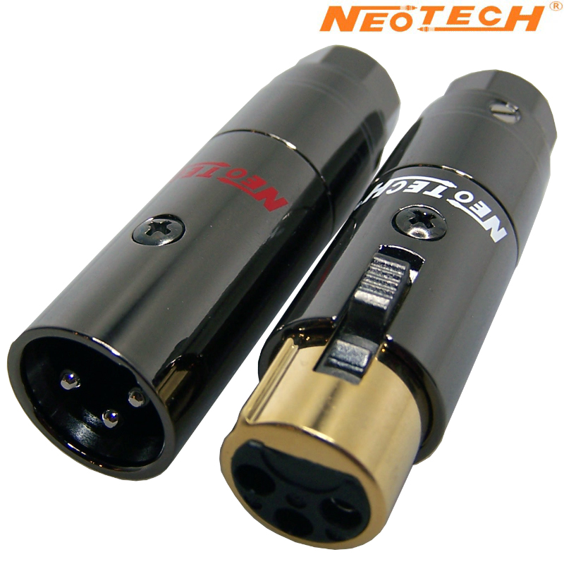 Neotech NEX-OCC RH UP-OCC Copper, Rhodium Plated XLR Plugs | Hifi ...
