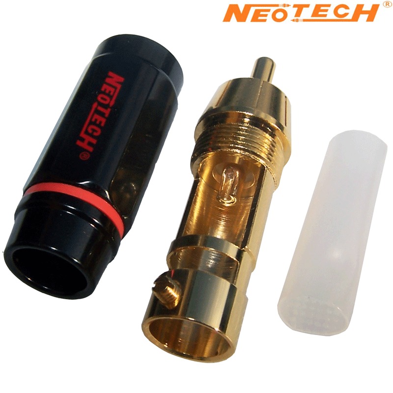 Neotech OFC Gold Plated RCA Plug DG-202 | Hifi Collective