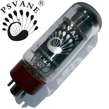 Psvane Hi-Fi Series EL34 Valve, matched pair | Hifi Collective